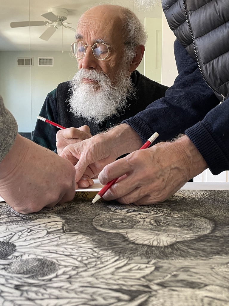 New Etching by George Whitman