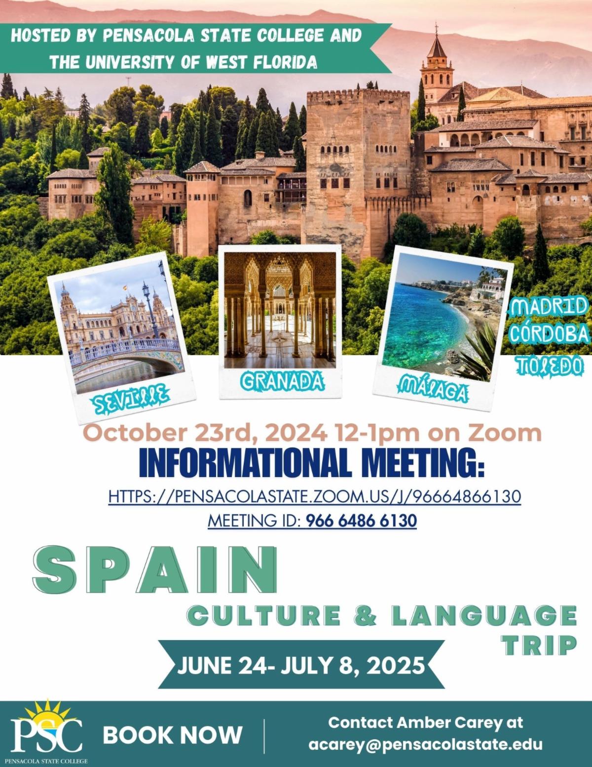 Study Abroad in Spain! Learn more.