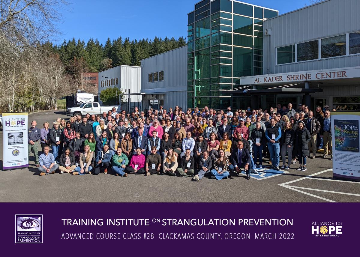 August 2022 Advanced Course on Strangulation Prevention - REGISTRATION ...