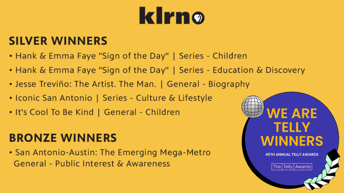 KLRN Don't Miss List | Monday, May 27 - June 3