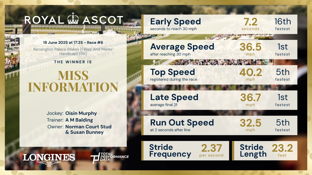 Miss Information gets Balding and Murphy up and running > Australia and ...