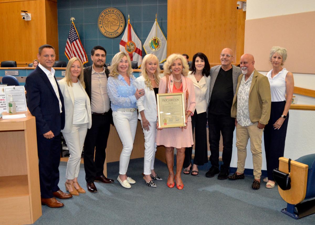 From Maria Sachs, Palm Beach County Commissioner, District 5