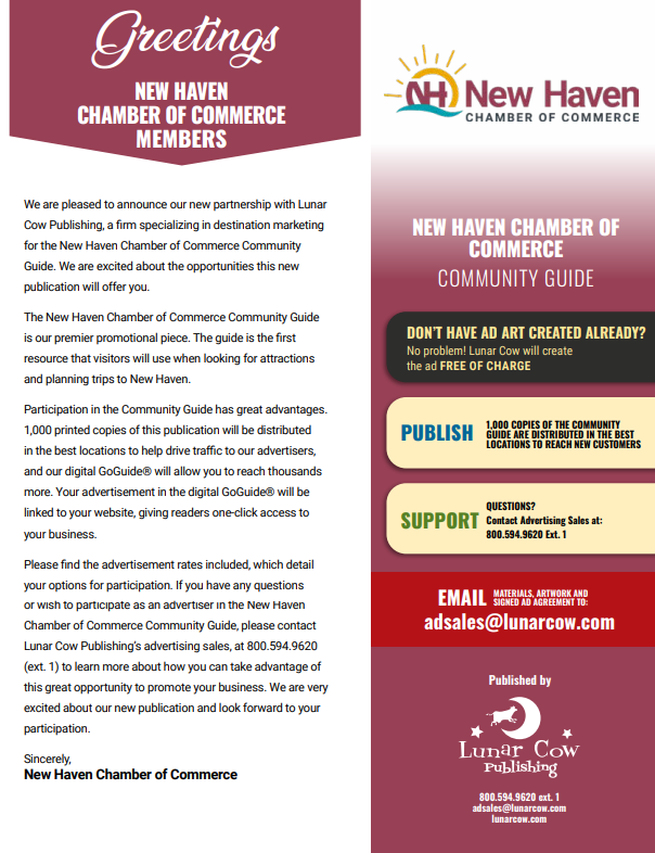 Promote your business in the New Haven Community Guide - presented by ...