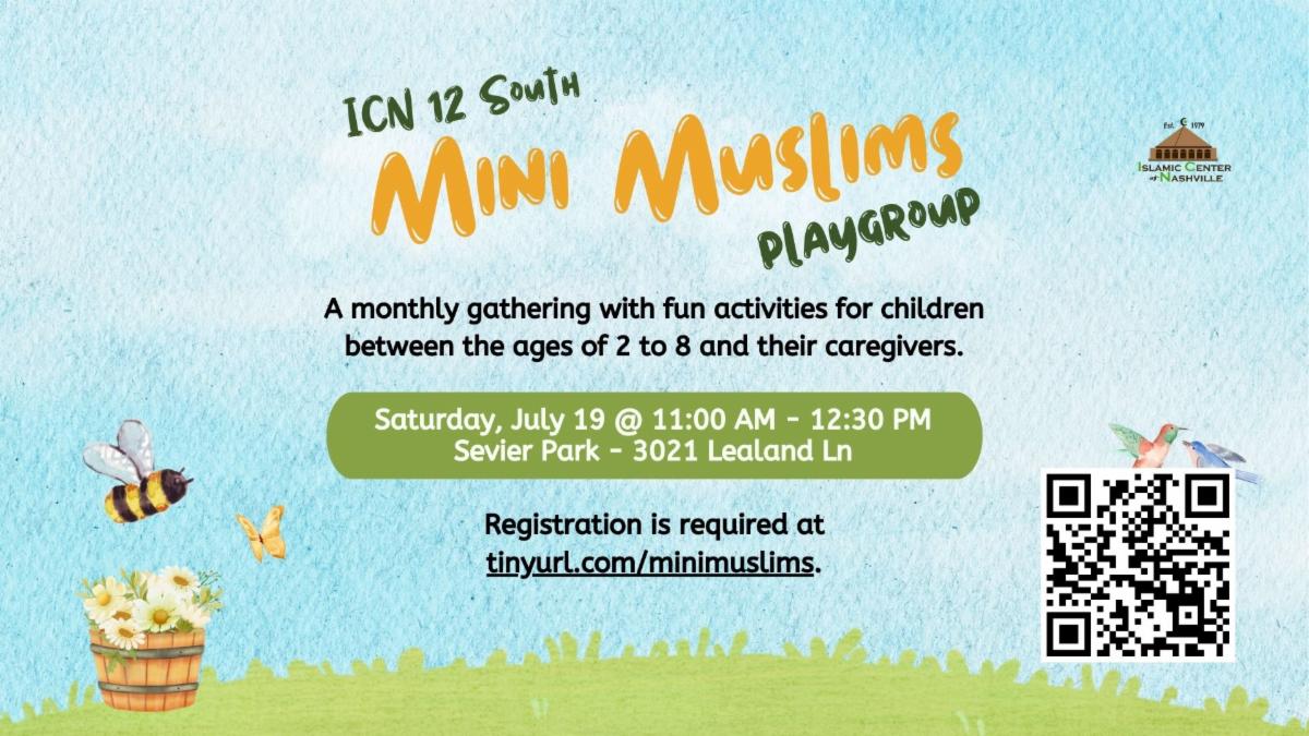 Upcoming Summer Programs for Kids at ICN 12 South & ICN Bellevue Masjid