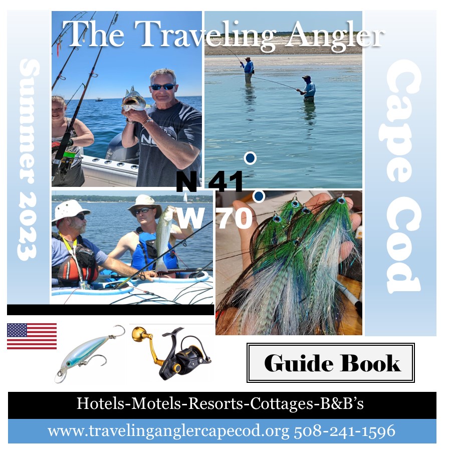 Cape Cod Fishing Charters & 23' Guide Booklet!