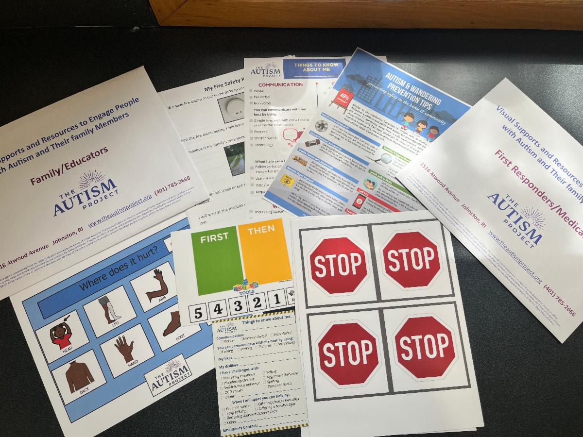 FREE Visual Packets for RI Families, Teachers, & First Responders