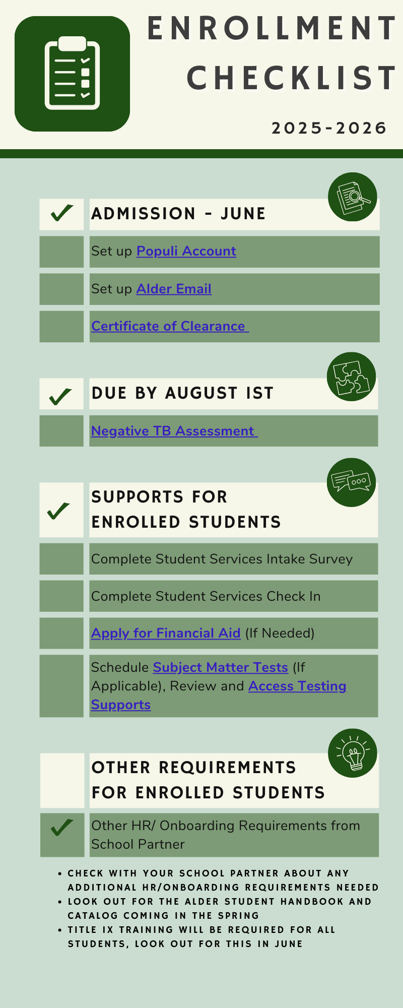 Resident Enrollment Newsletter | 5.9.2025
