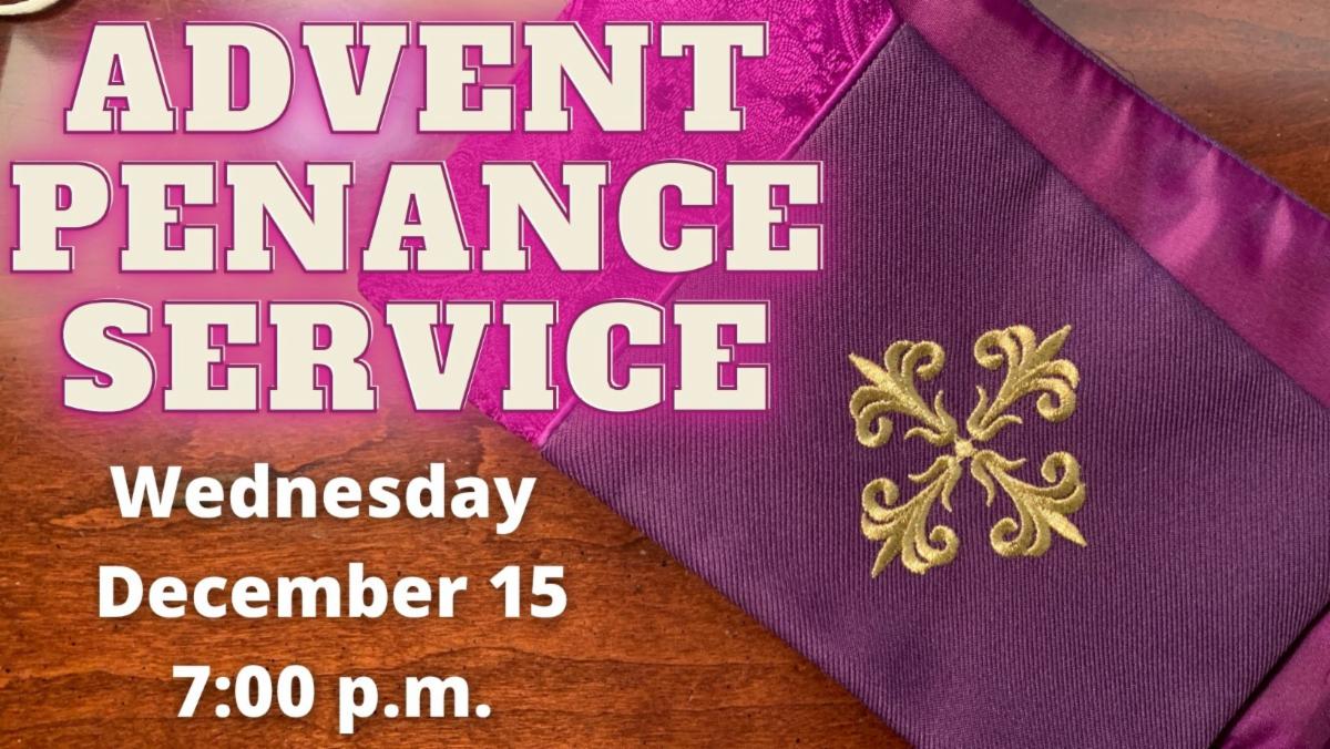 St. Mel's Advent Penance Service