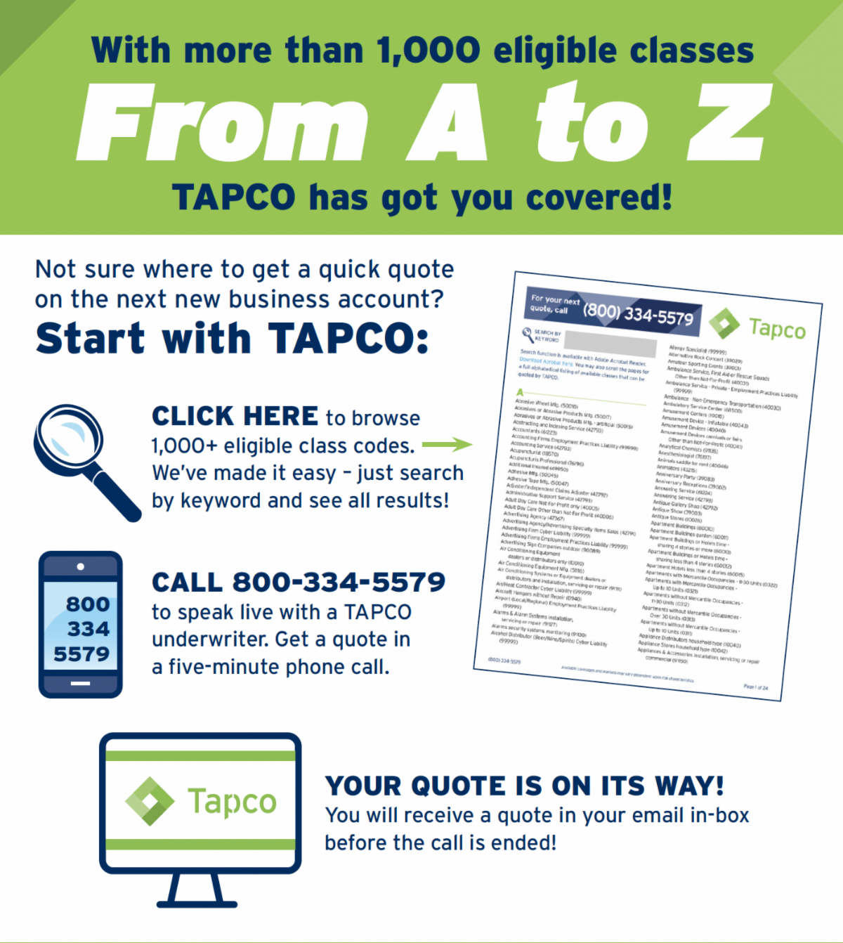 1,000+ Eligible Classes