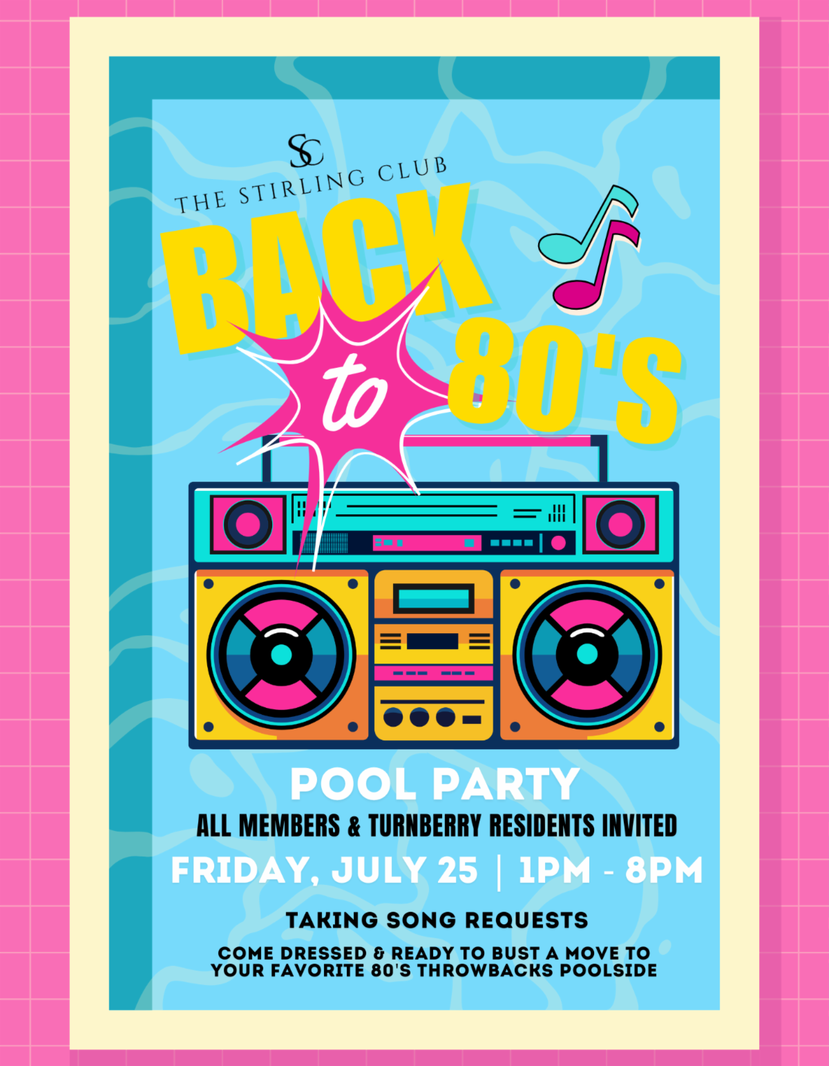 Pop-up Movement Class, 80's Throwback Pool Night & More! | Thursday ...