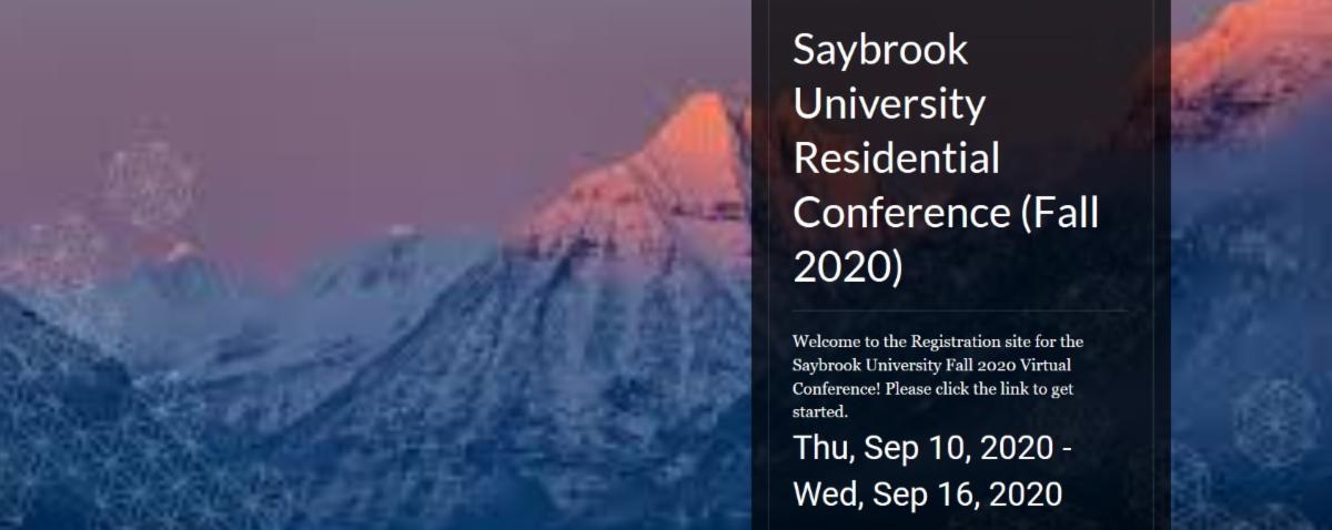 Saybrook University President's Update to the Community
