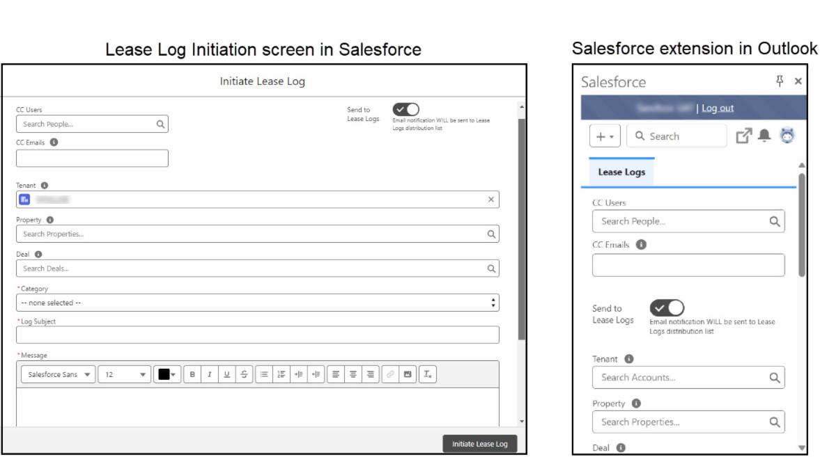 Enhancements to the Lease Log process