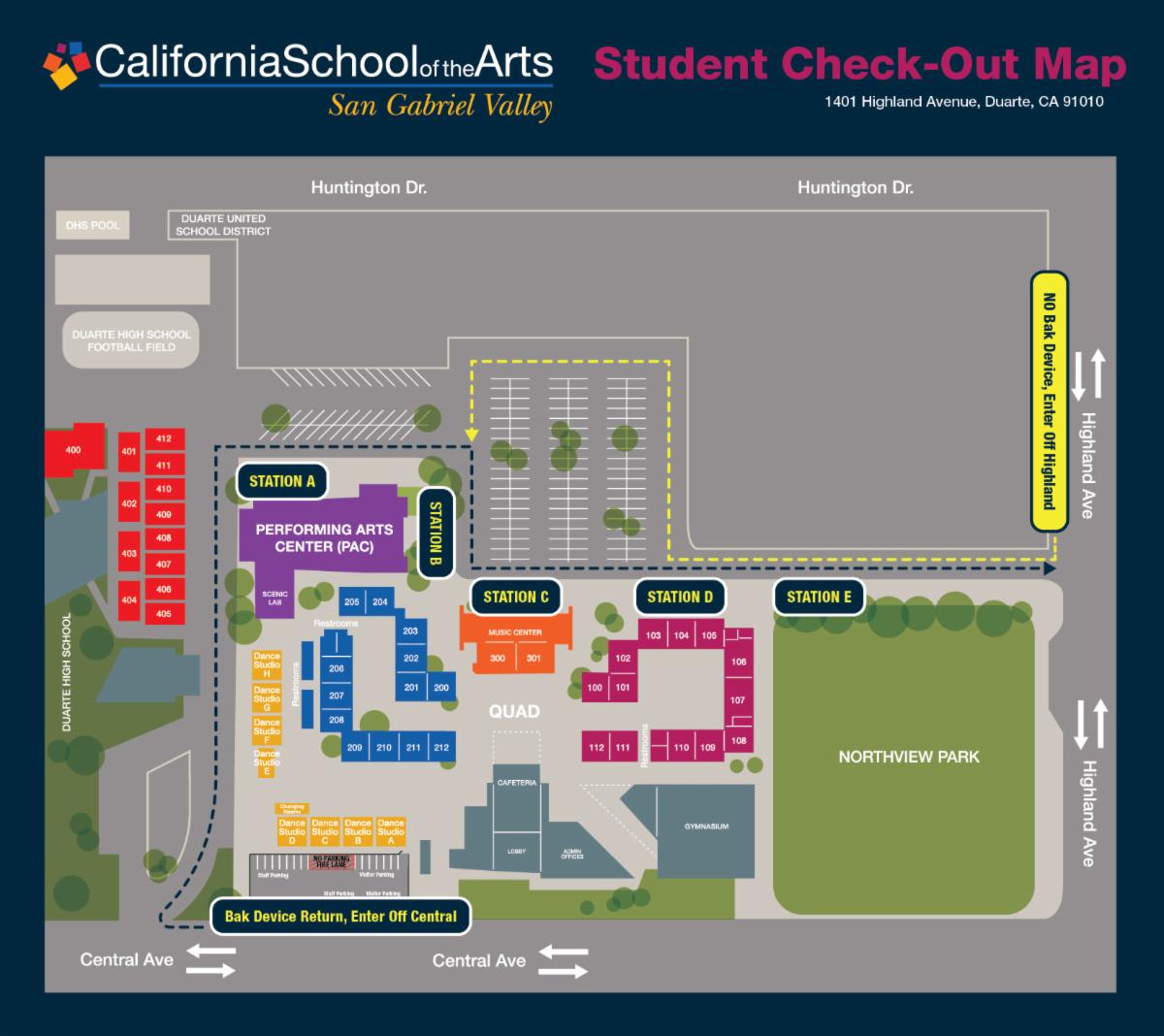 Mandatory Student Check-Out Information