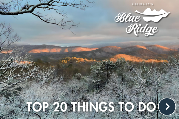 Get Away Completely To Georgia's Blue Ridge This Winter