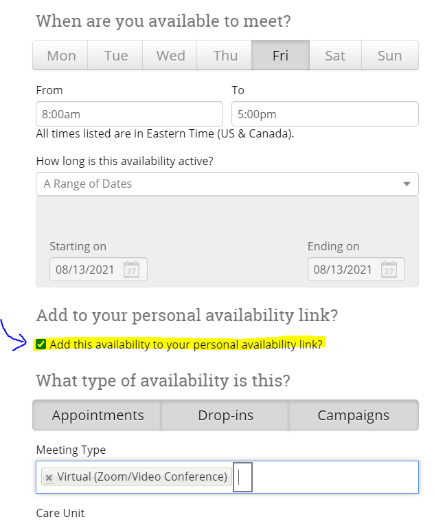 How to include your Personal Availability Link in your email signature ...