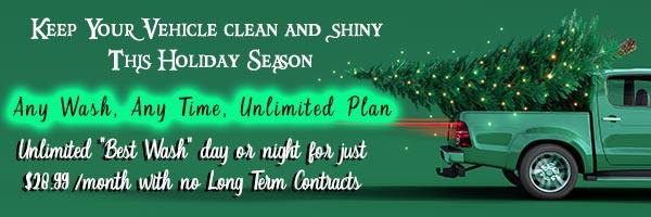 Holiday Car Wash Specials