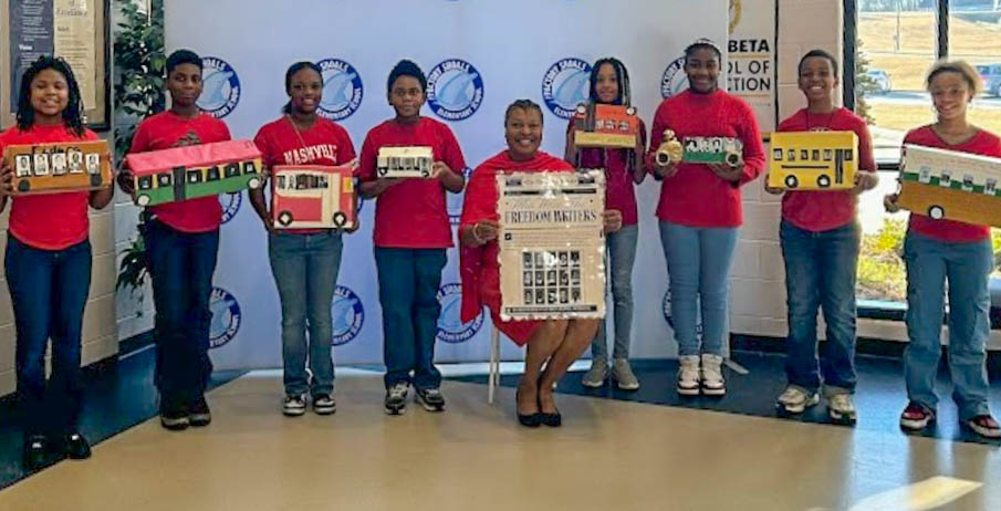 Student Artists Shine at Youth Art Month Reception