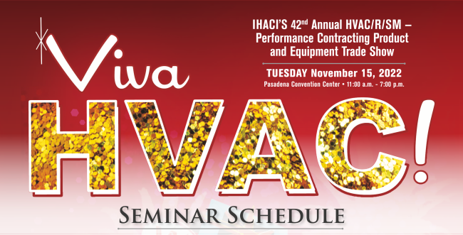 JOIN US FOR IHACI's 42nd ANNUAL TRADE SHOW!