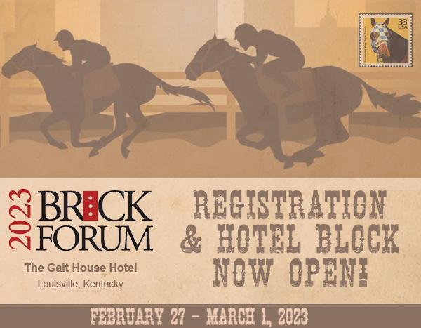 🧱 Start planning your trip to the 2023 Brick Forum!