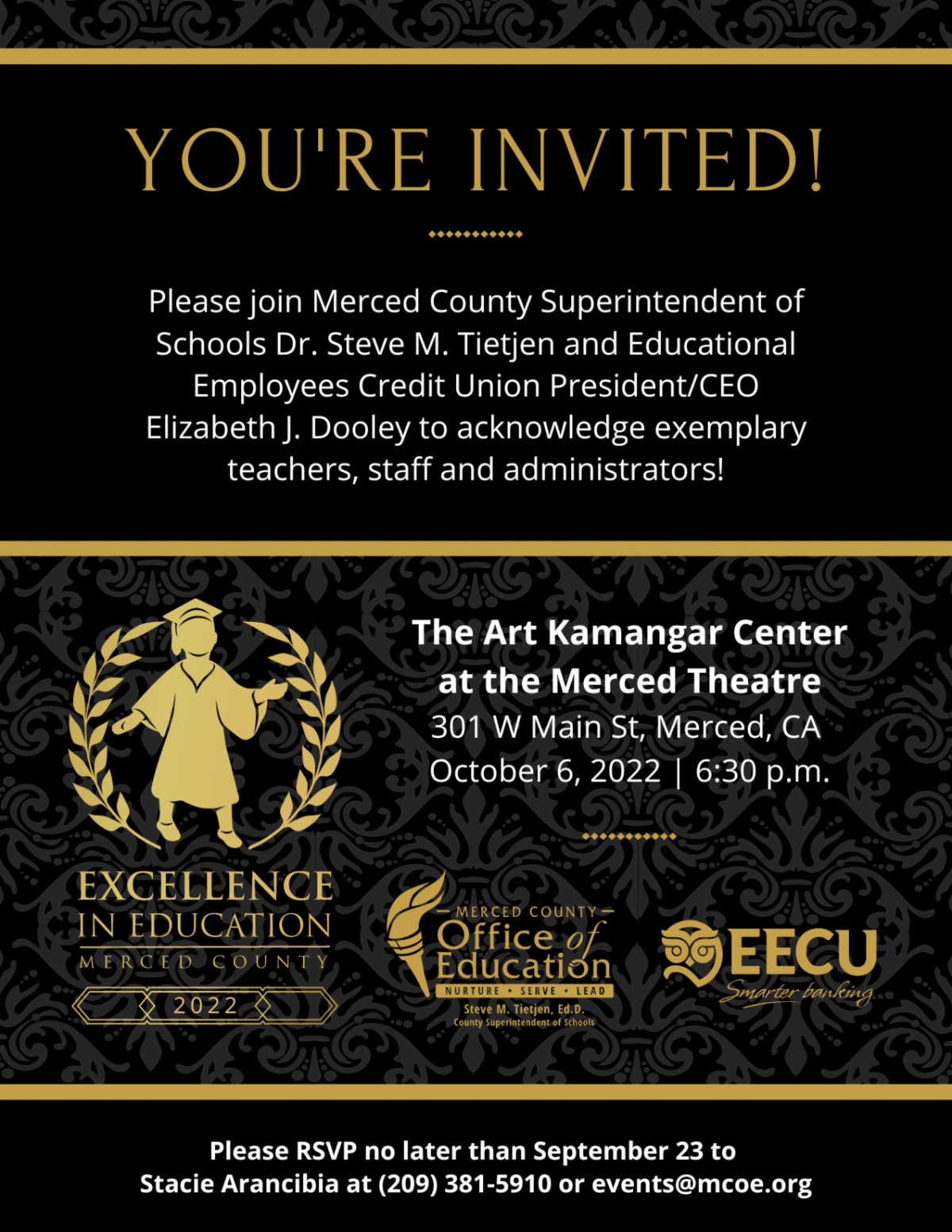 MCOE, EECU to Host 17th Annual Excellence in Education Awards In Person