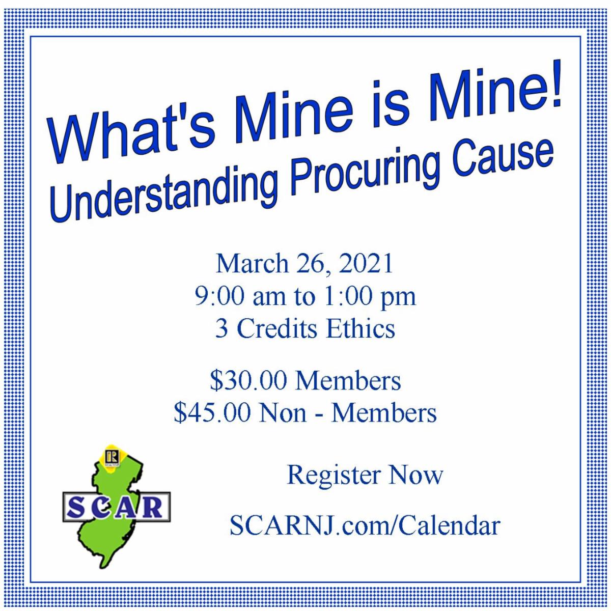 Understanding Procuring Cause - Academy of Continuing Education