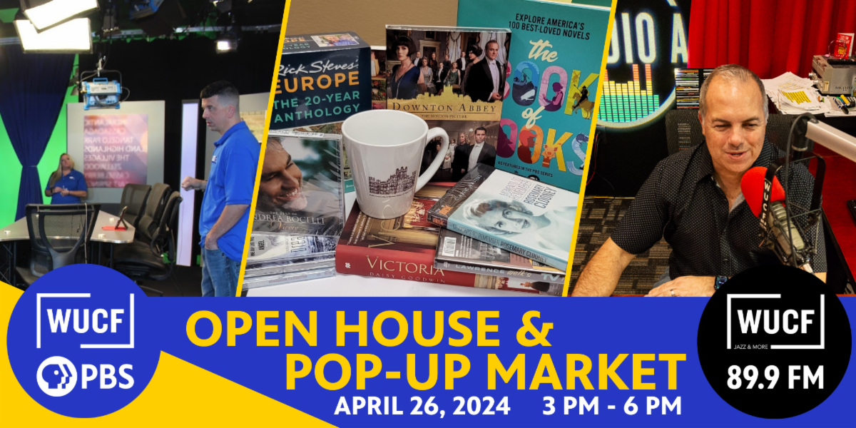 WUCF Open House & Pop-Up Market - April 26, 2024