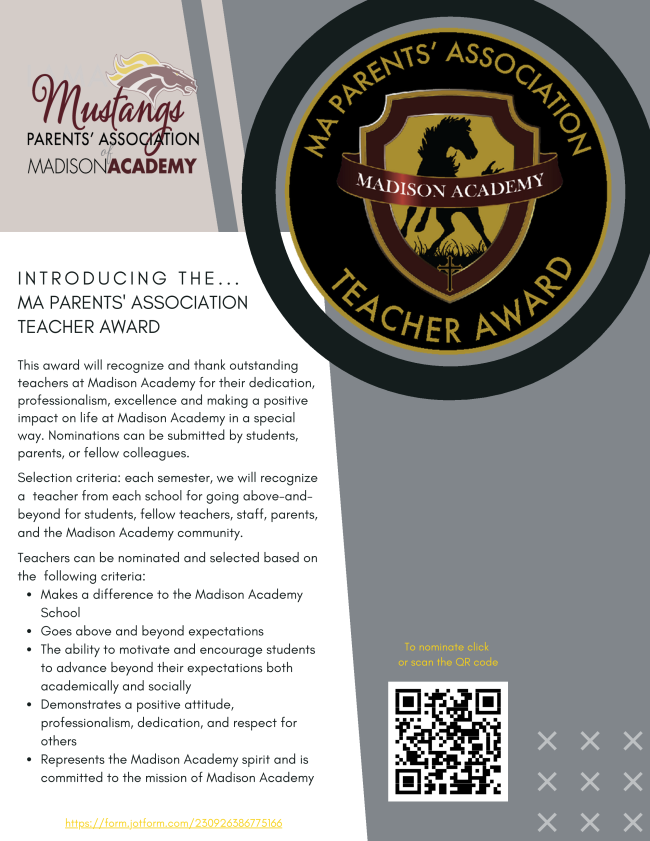 Week at a Glance: Madison Academy Elementary 11/09/2023