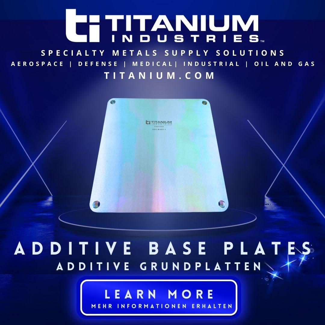 Titanium Industries to Showcase Additive Build Plates at Formnext 2024 ...