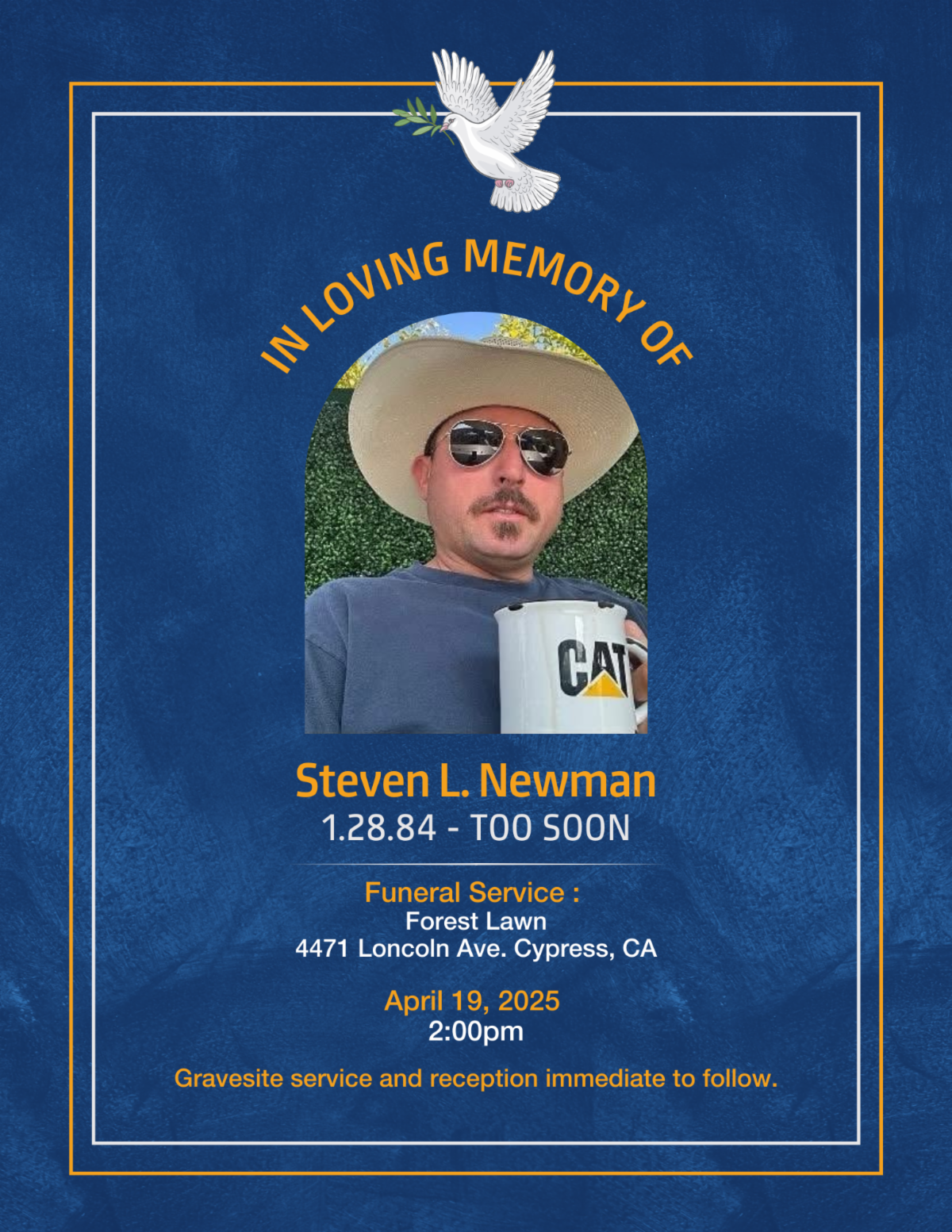 🕊️Remembering Steven L. Newman