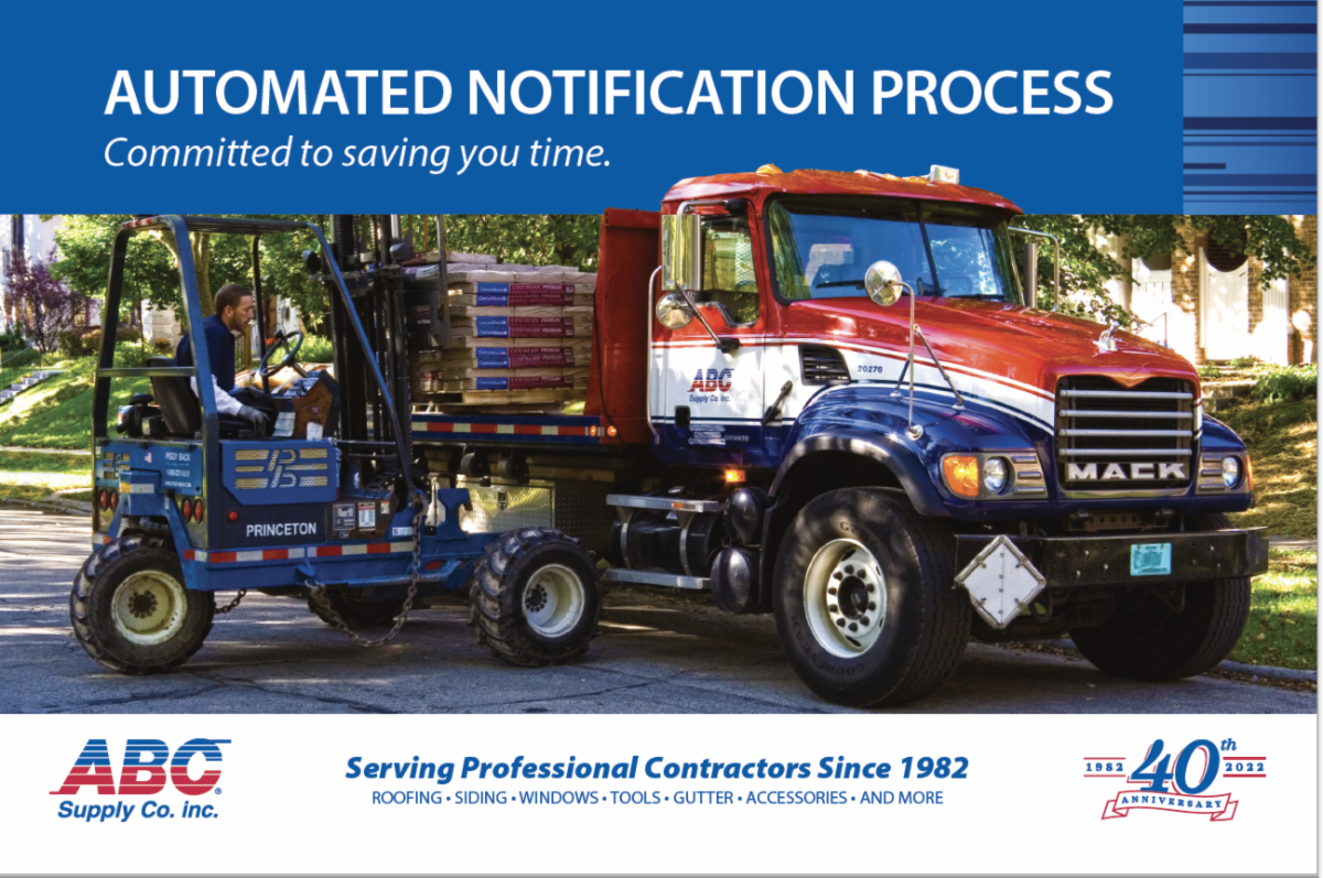 ABC Marketing Bulletin: myABCsupply updates, Automatic Order ...