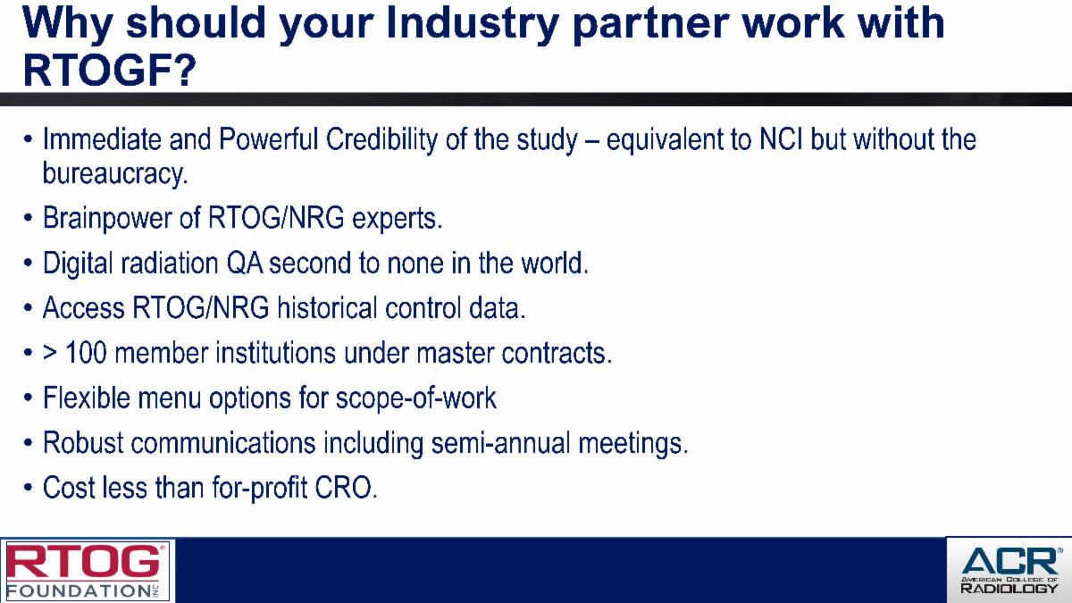 2024 RTOG Foundation Investigators Meeting Recap and Thank You