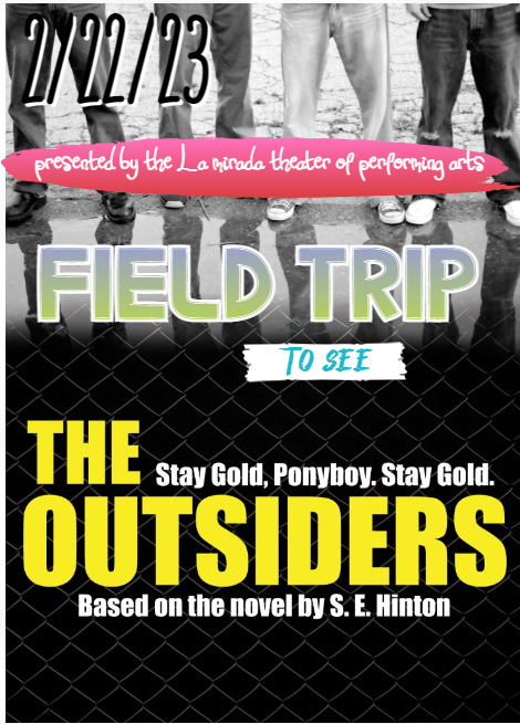 🍊 Grove Field Trip to see Performance of The Outsiders - February 22, 2023🍊