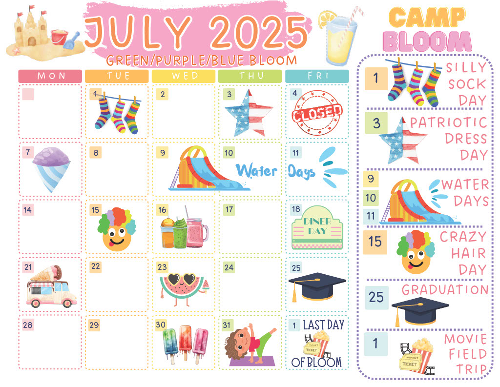 Monday Memo July 21st