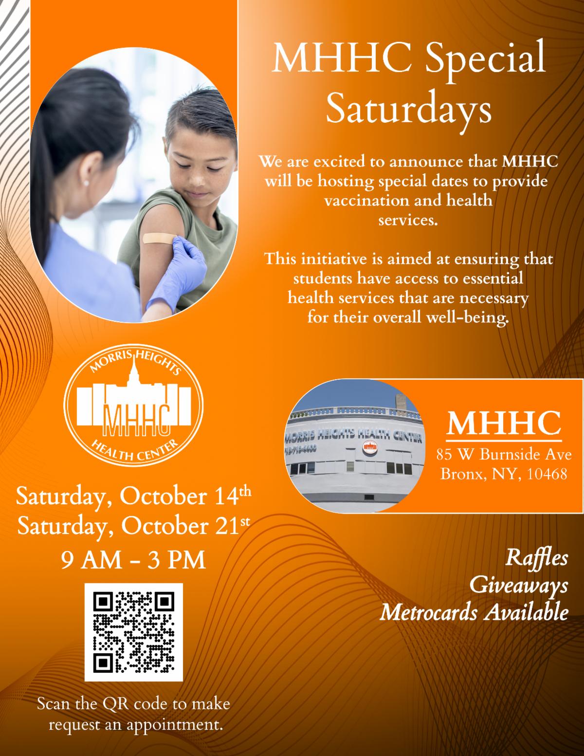 MHHC Special MS127 Saturdays