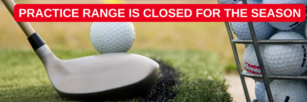 Course Notes - New Fall Rates, Practice Range Closed, and Winter Golf ...