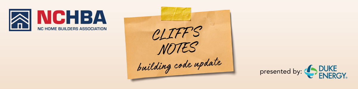 Building Code Update: 2024 NC Residential Code Books Now Available