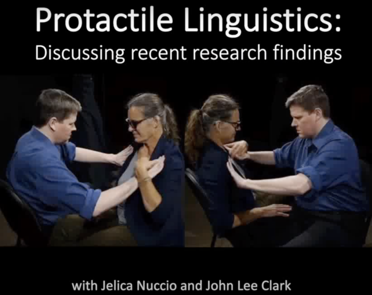NEW! DBI Module 5: Protactile Linguistics: Discussing Recent Findings
