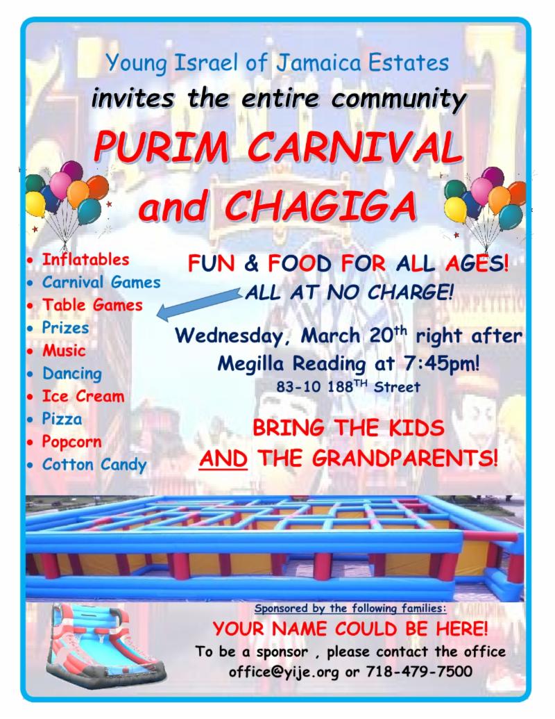 Daf Kesher - Yeshiva Har Torah's Weekly Newsletter - 3/15/19