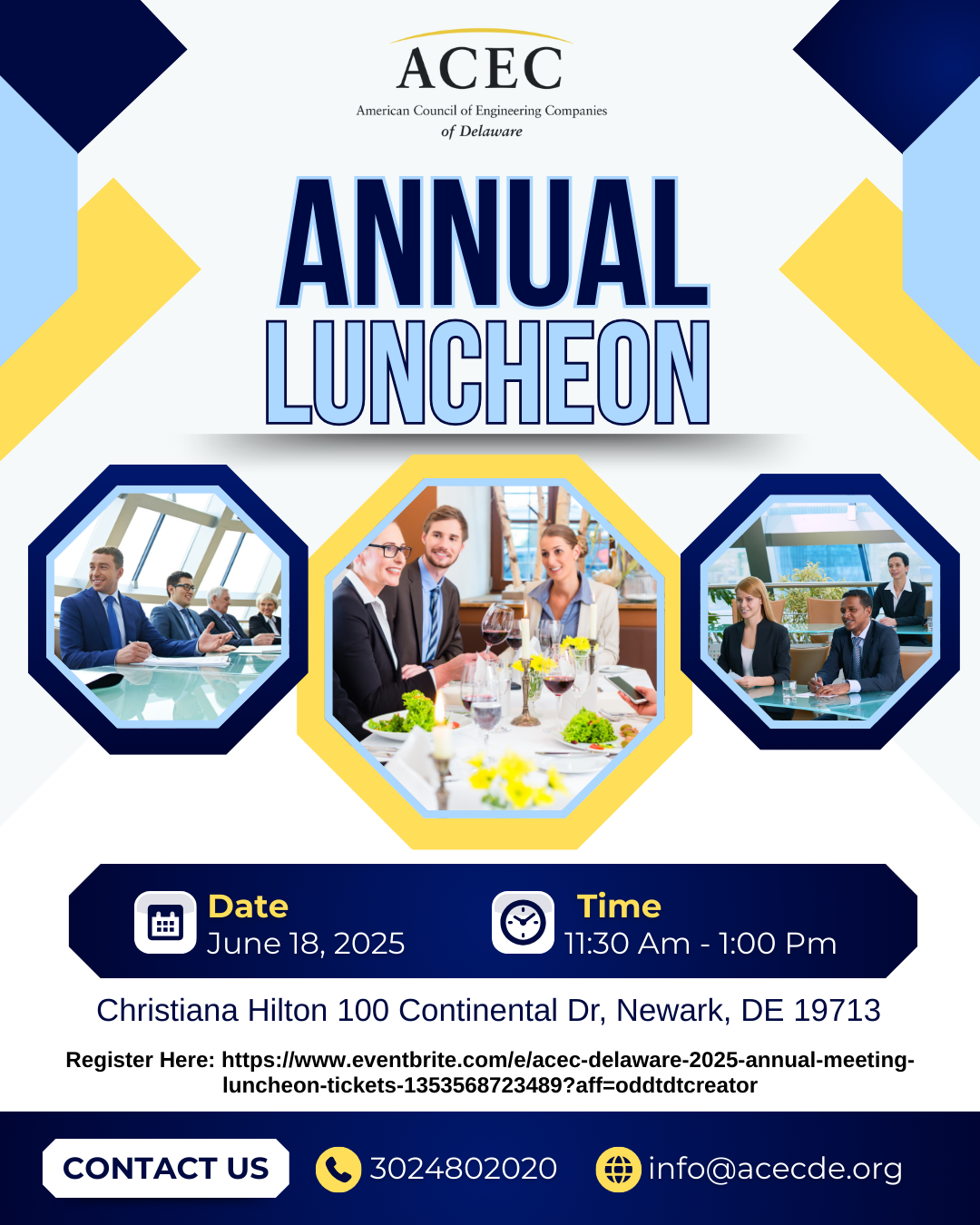 2025 ACEC Delaware Annual Meeting and Luncheon