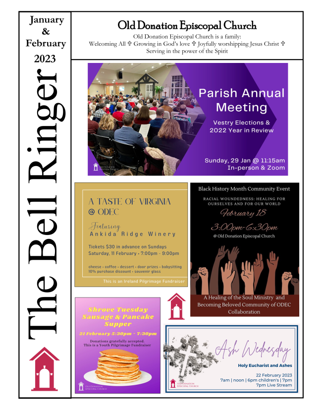 Your January February 2023 Bell Ringer