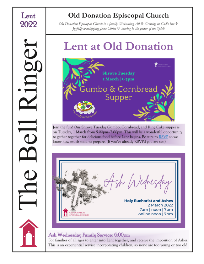 Your March 2022 Bell Ringer