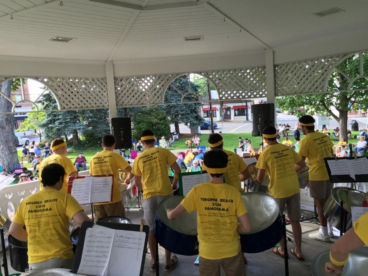 "Jim Royle Drum Studio on the Fairfield Green - Saturday Night