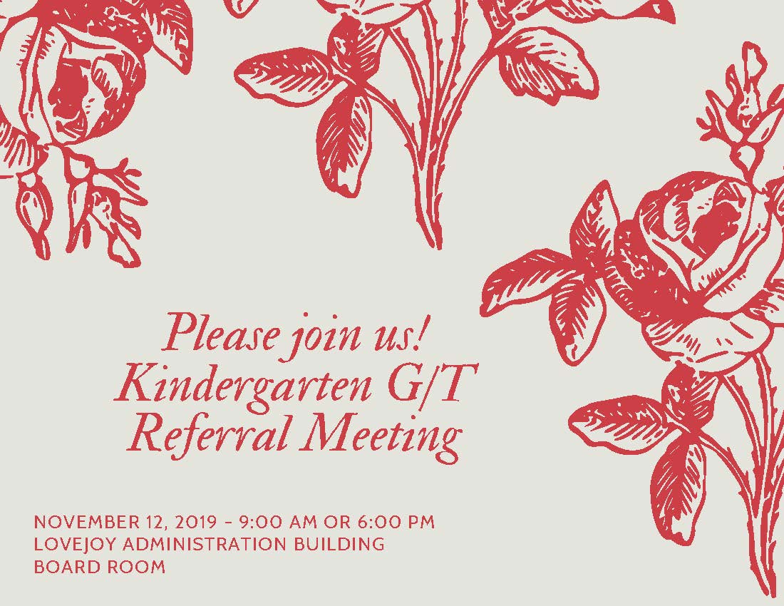 Puster Elementary Principal Message 11/7/19