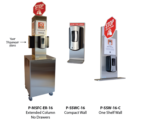 Hand Sanitizing Stations & Infection Prevention Communications