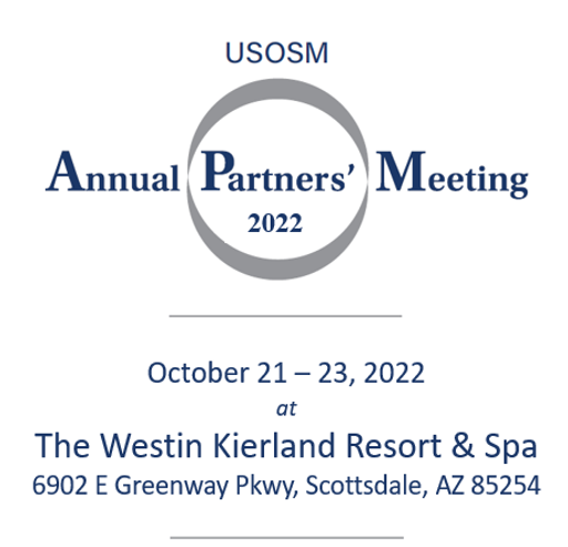 USOSM Partners' Meeting 2022 - FINAL AGENDA