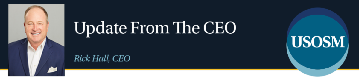 A MESSAGE FROM THE CEO - Senior Leadership Announcement