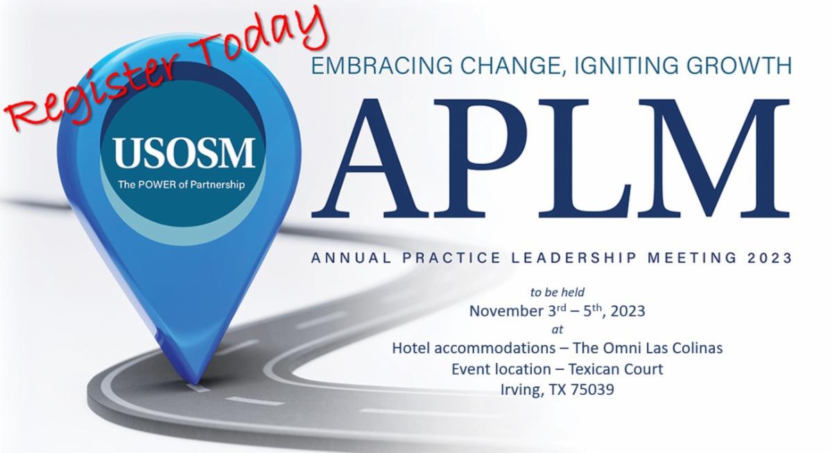 USOSM Annual Practice Leadership Meeting 2023