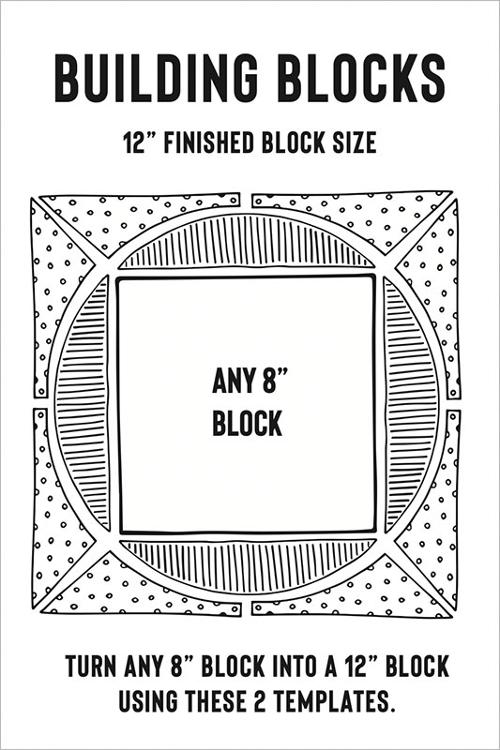 Jolie from Chez Moi and new Charm Square Building Block Template