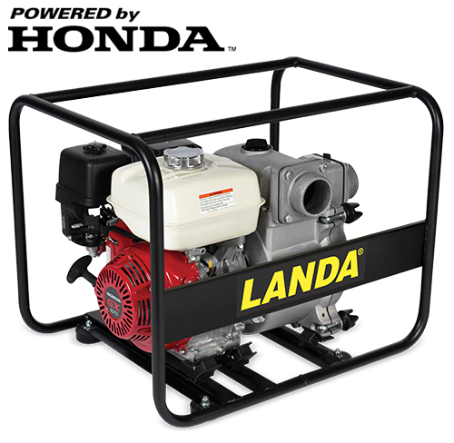 Flood and Sludge Cleanup: NEW Landa Trash Pump