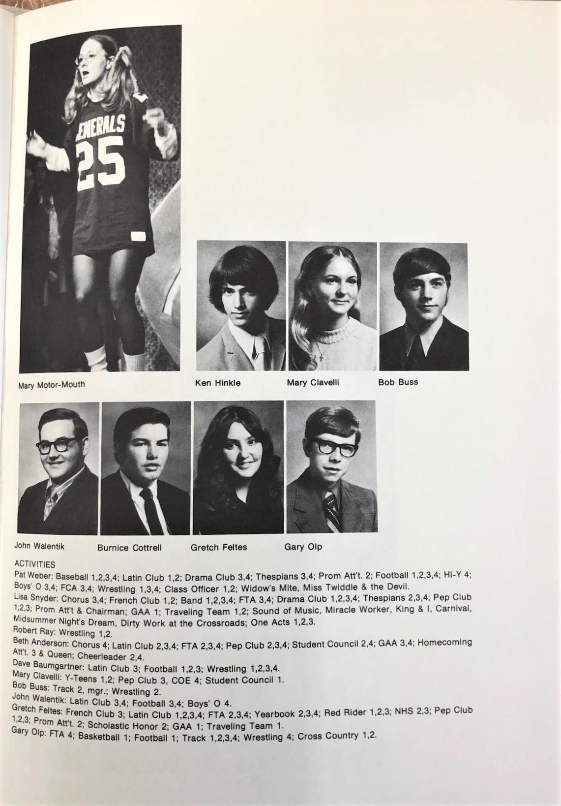 Fifty Years Ago - The OHS Class of 1972